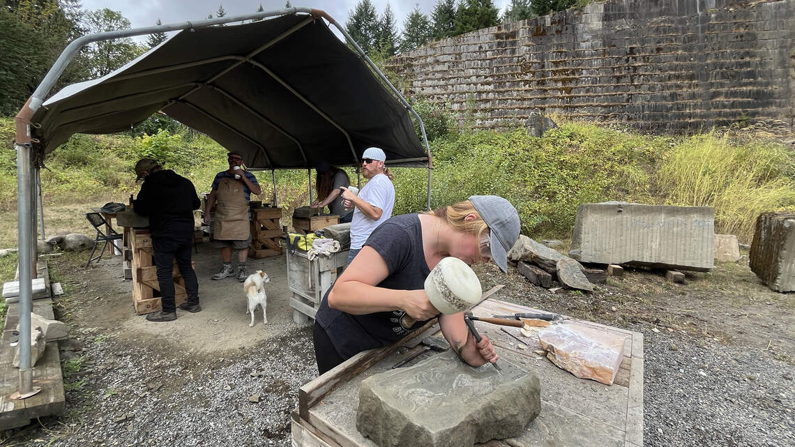 Tenino Stone Carvers Guild wants to pass on stonework heritage | The ...