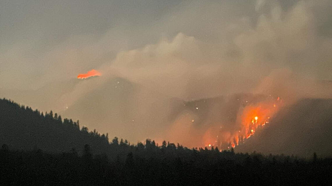 Goat Rocks Wilderness fire prompts evacuations, shuts U.S. 12 | The ...
