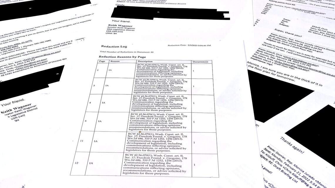 What are lawmakers trying to hide? New records might tell us | The Olympian