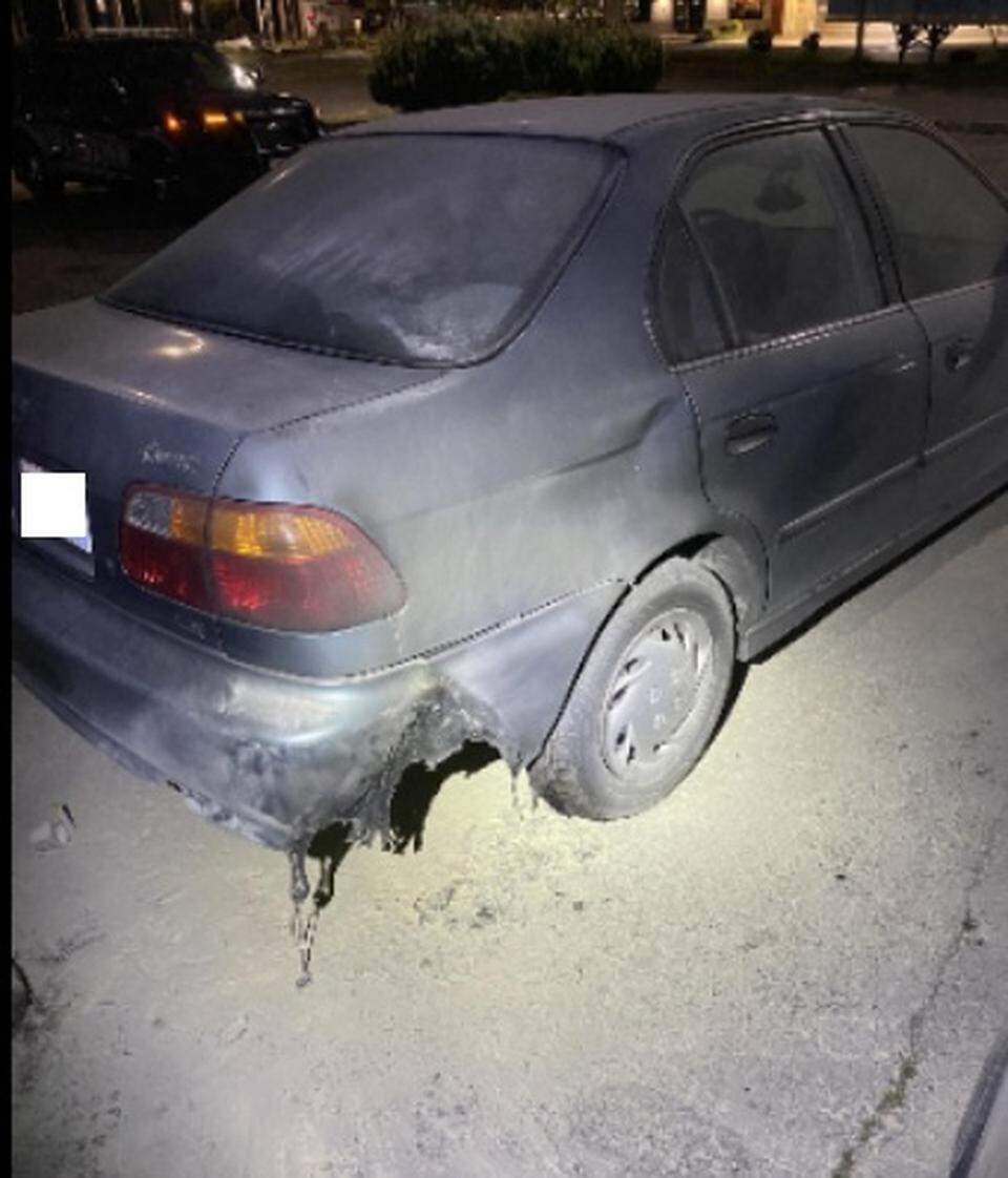 Arson suspect arrested after vehicle set ablaze in Olympia | The Olympian